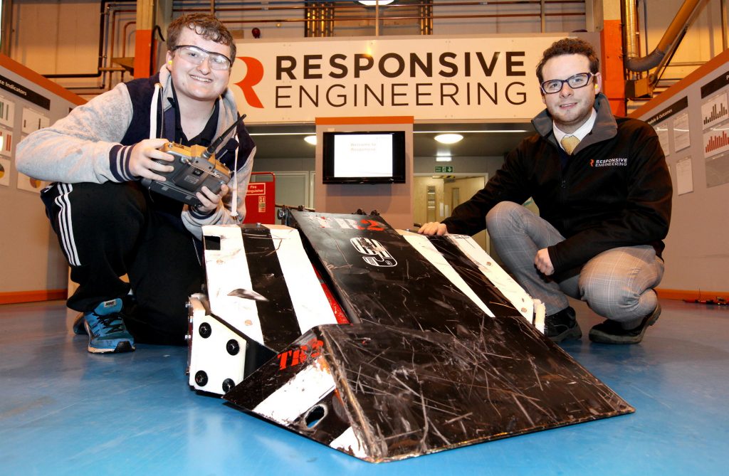 Robot Wars Star Teams-Up With Responsive Engineering to Bolster Black ...