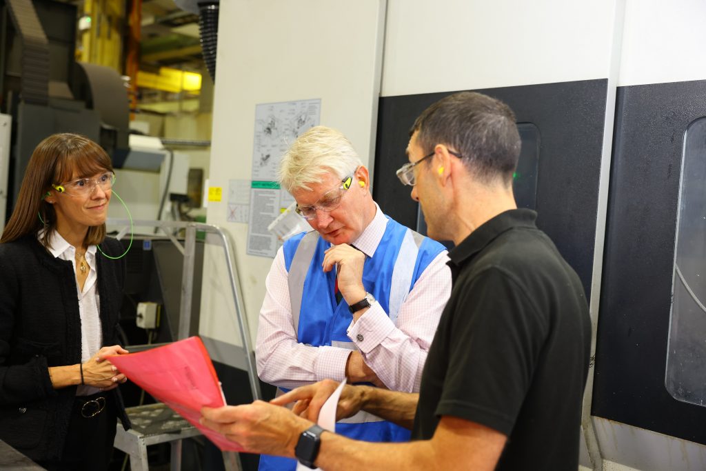 Senior MoD Stakeholders Visit Responsive Engineering at Armstrong Works ...